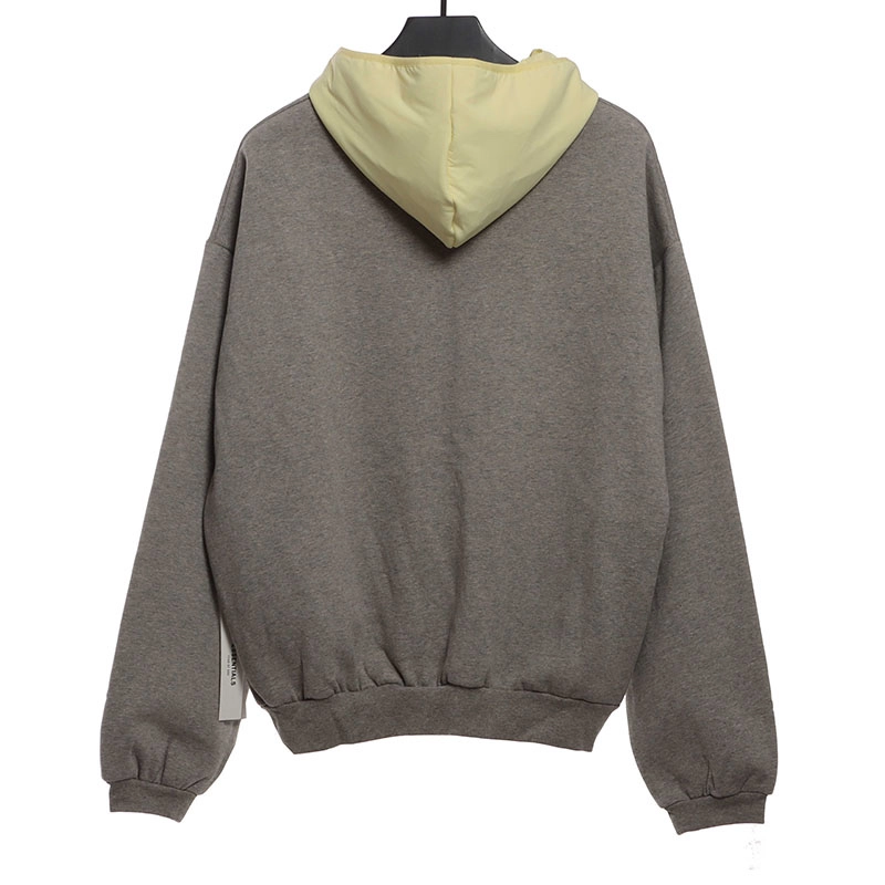 Fear of God Essentials Curved Letter Hoodie Reps - HYPEUNIQUE