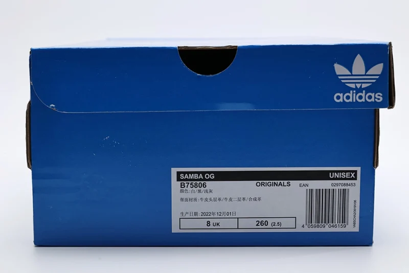 adidas Samba OG Cloud White Core Black Reps